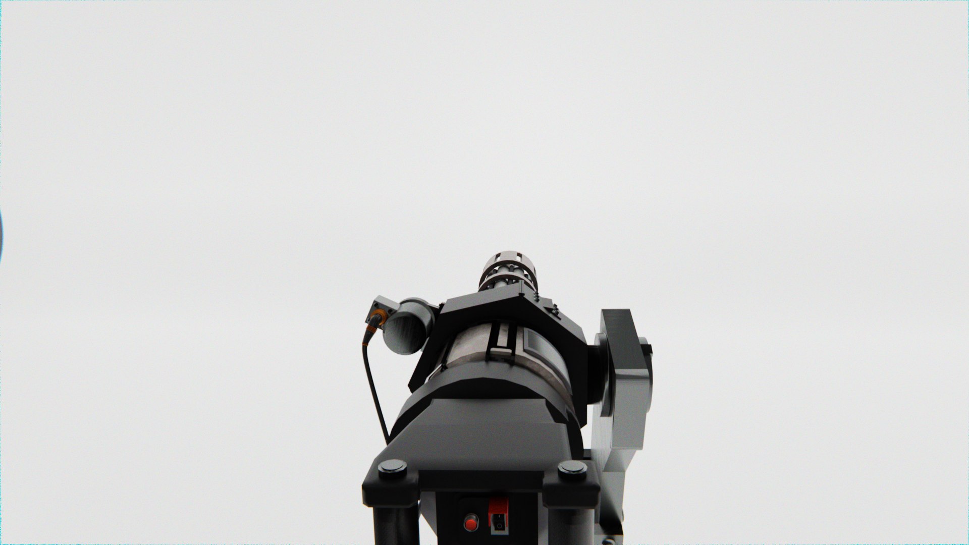 Mounted M134 Quick And Easy To Animate 3D - TurboSquid 1801692