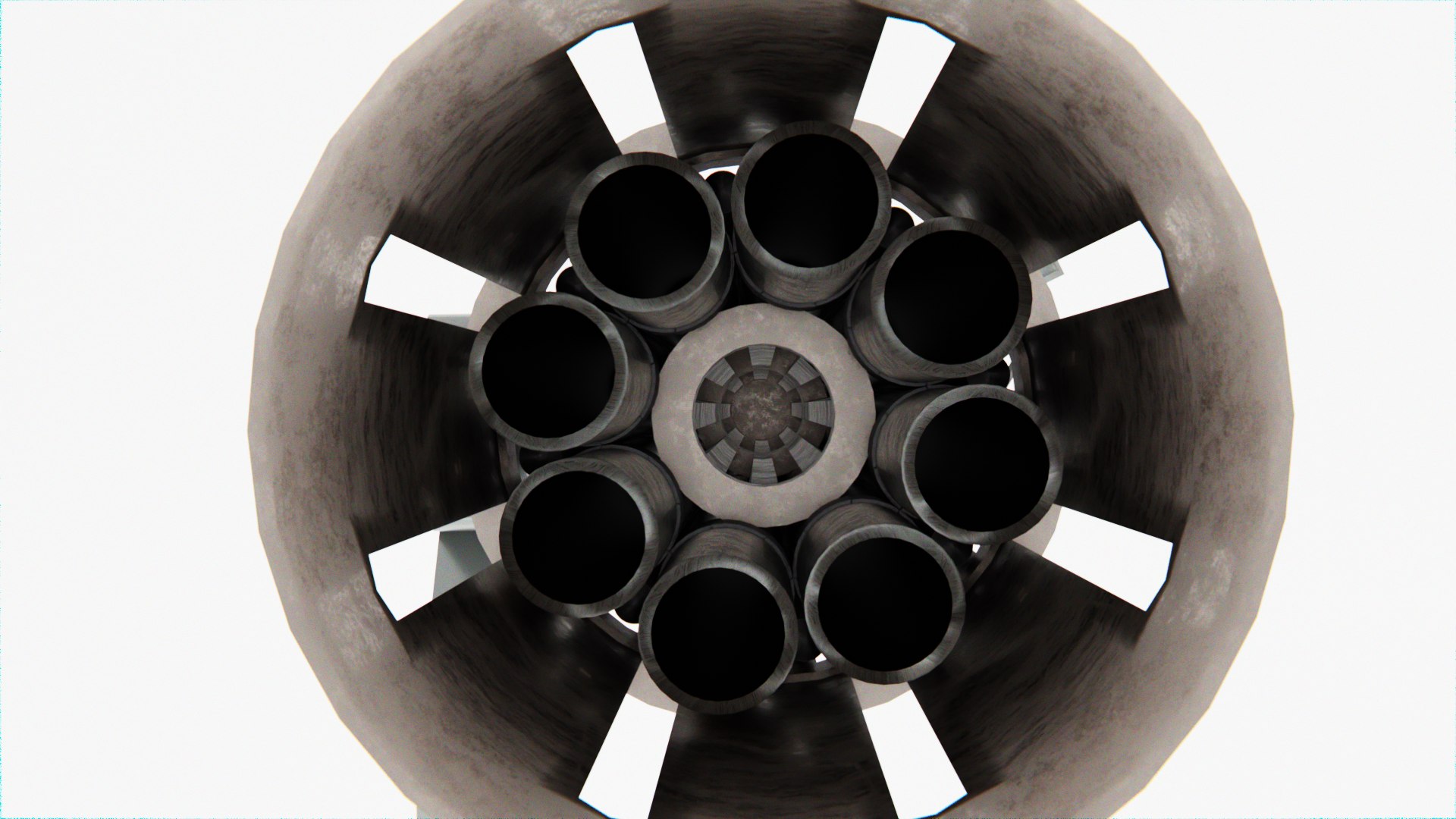 Mounted M134 Quick And Easy To Animate 3D - TurboSquid 1801692