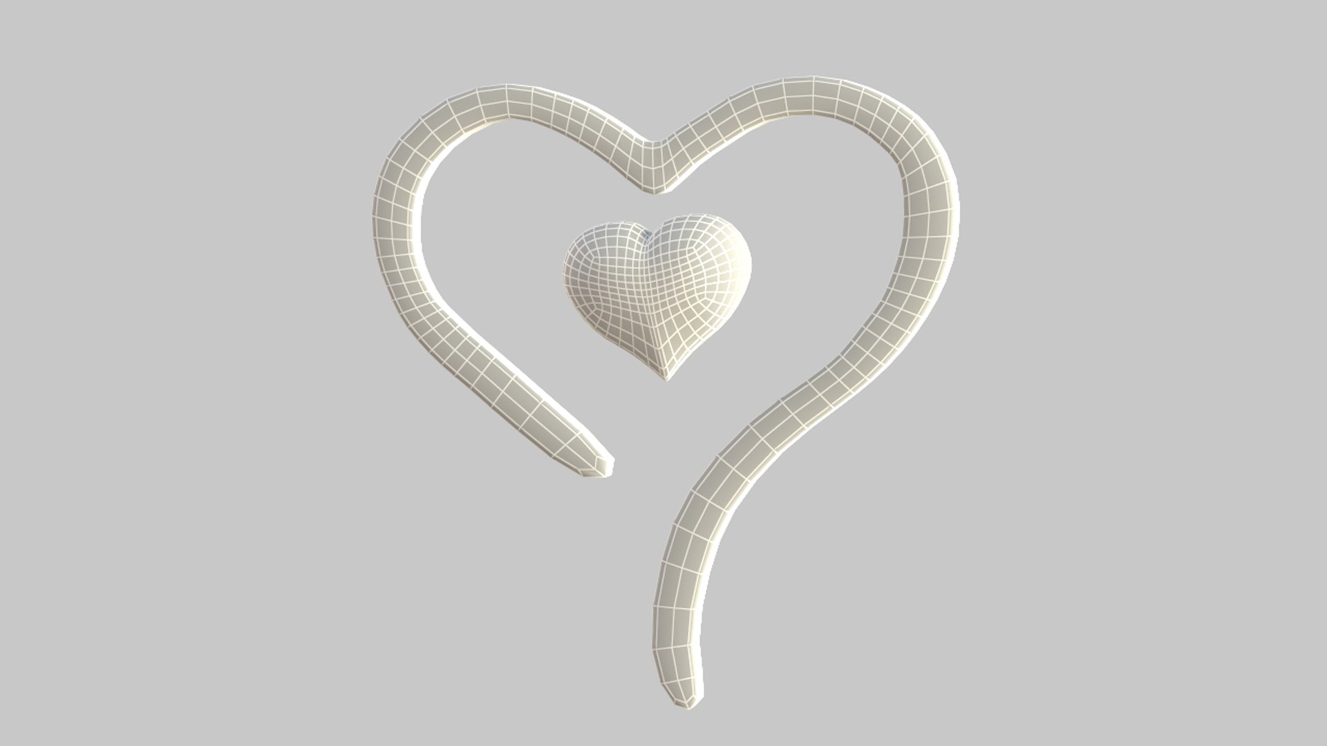 3D Heart Icon V01 Model - TurboSquid 2379643