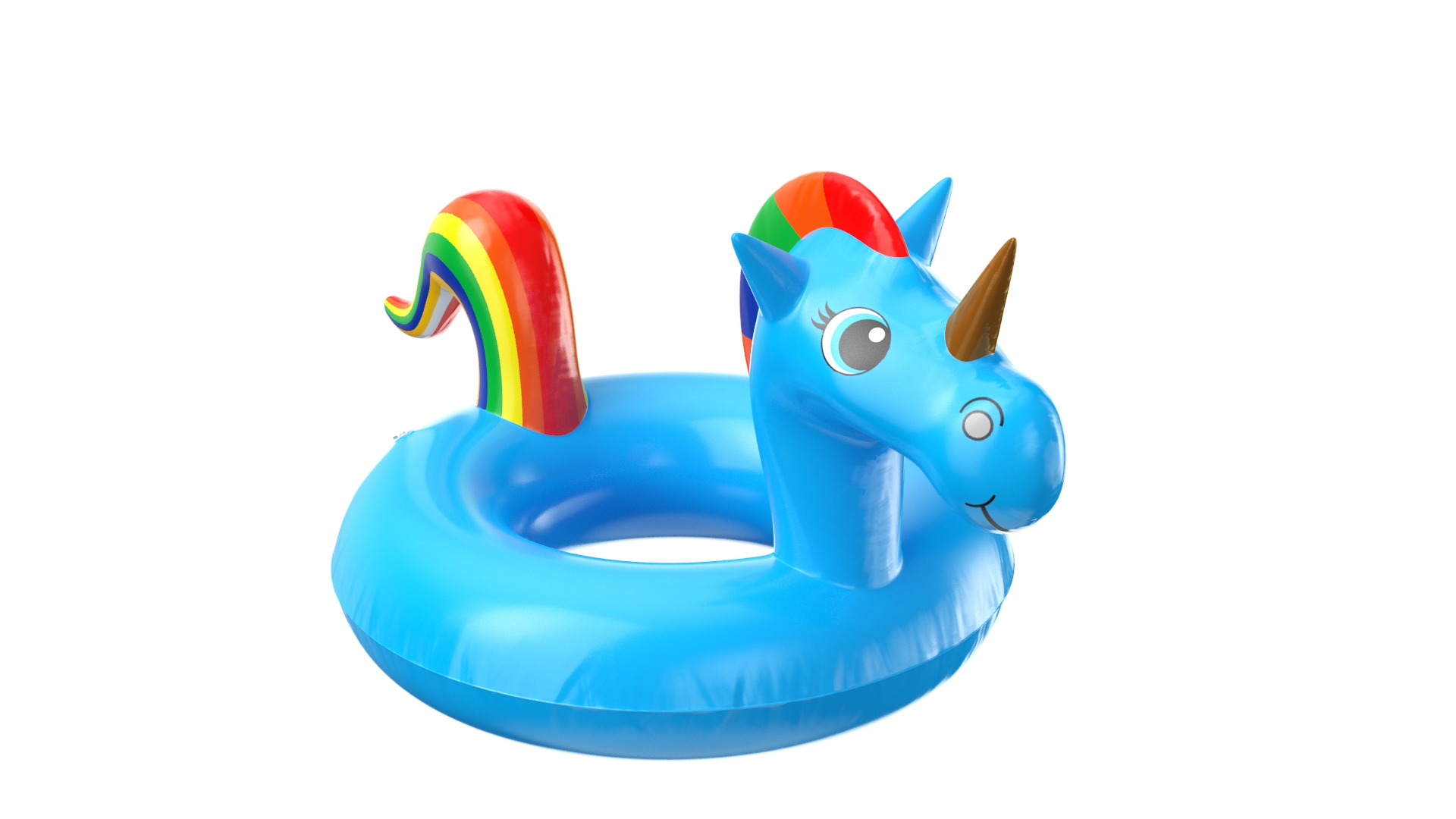 Unicorn Pool Raft Float 3D Model - TurboSquid 1916703