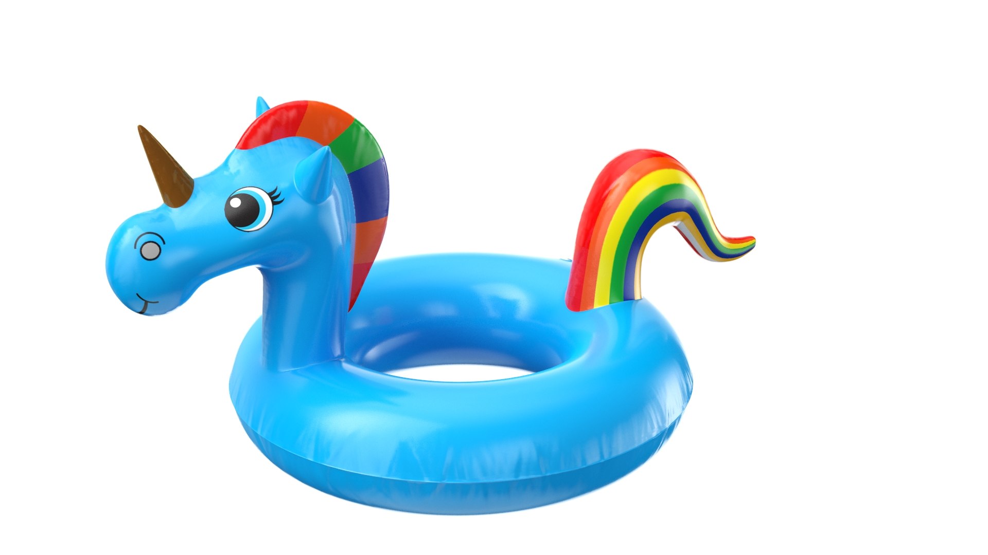 Unicorn Pool Raft Float 3D Model - TurboSquid 1916703