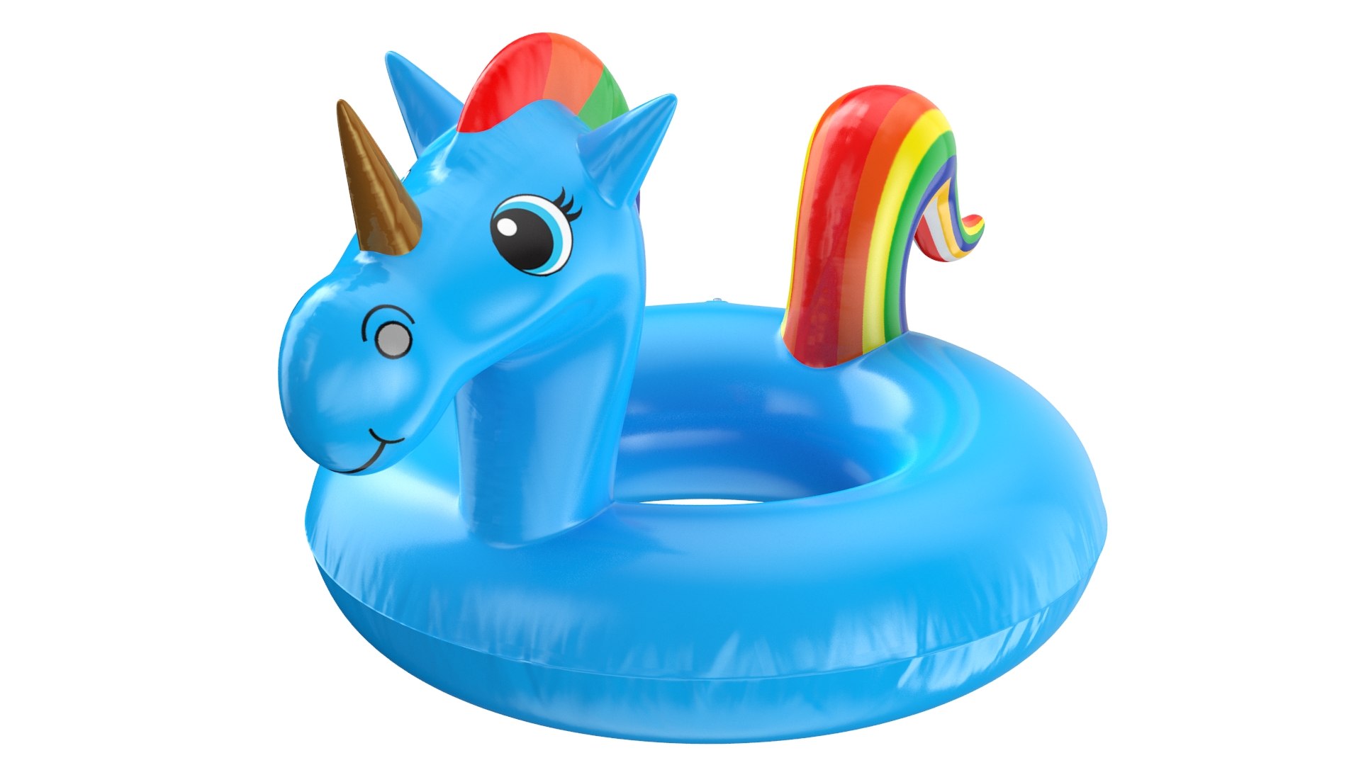 Unicorn Pool Raft Float 3D Model - TurboSquid 1916703