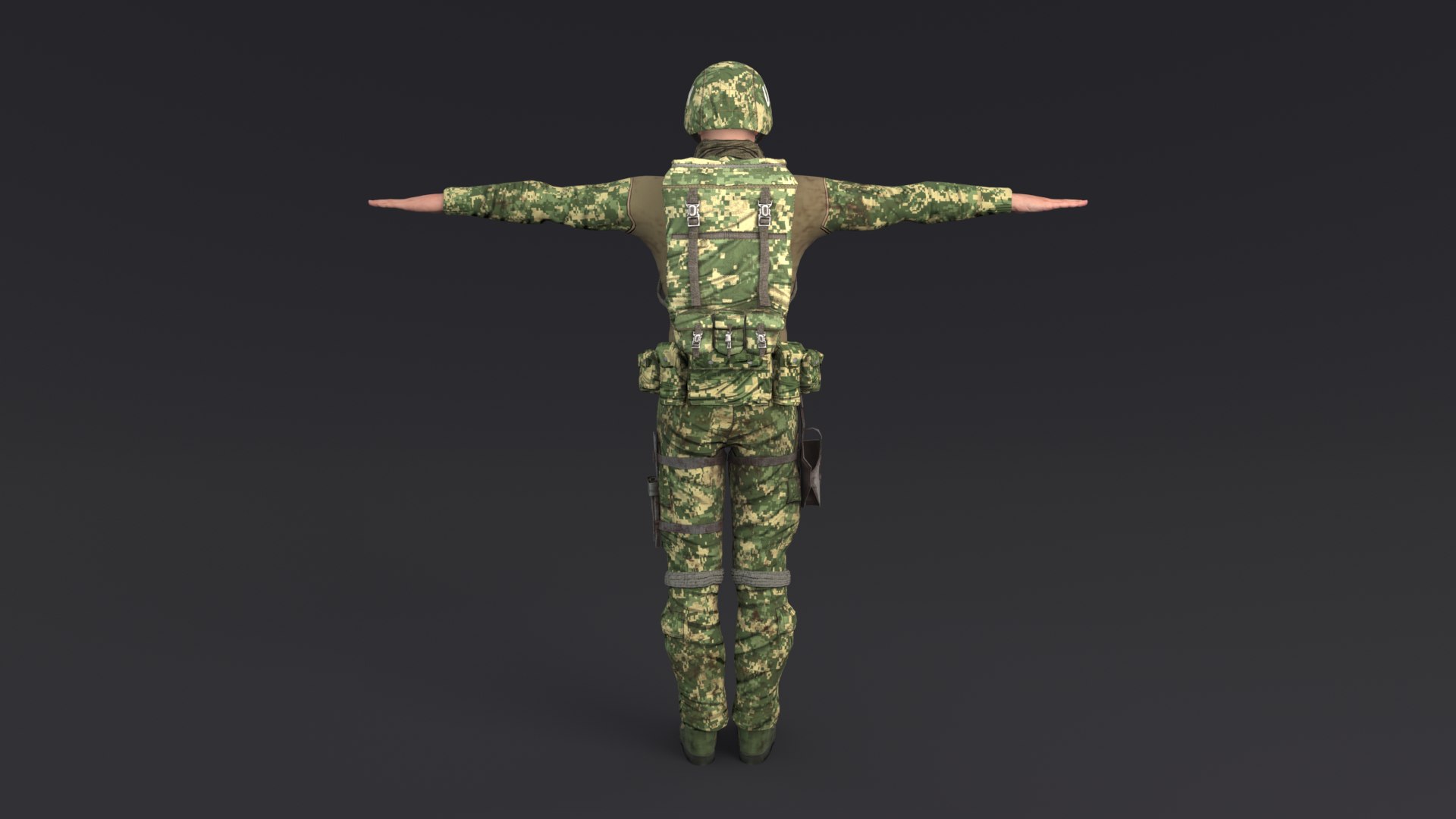 3D Soldier - TurboSquid 2251080