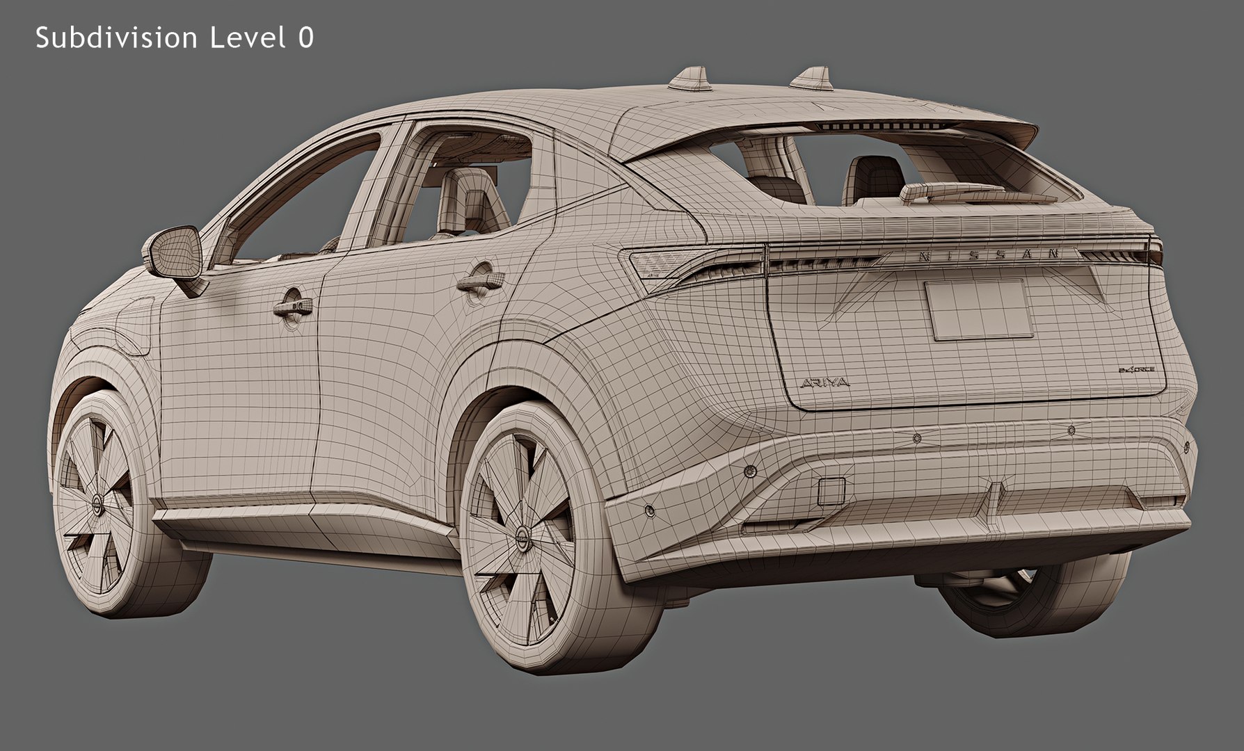 3D 2021 Nissan Ariya Model - TurboSquid 1698615