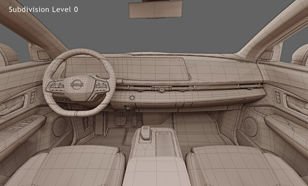 3D 2021 nissan ariya model - TurboSquid 1698615