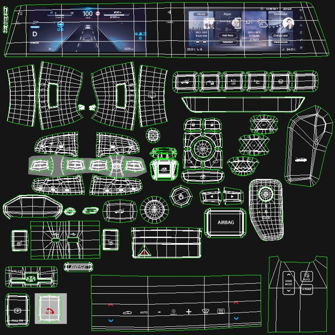 3D 2021 nissan ariya model - TurboSquid 1698615
