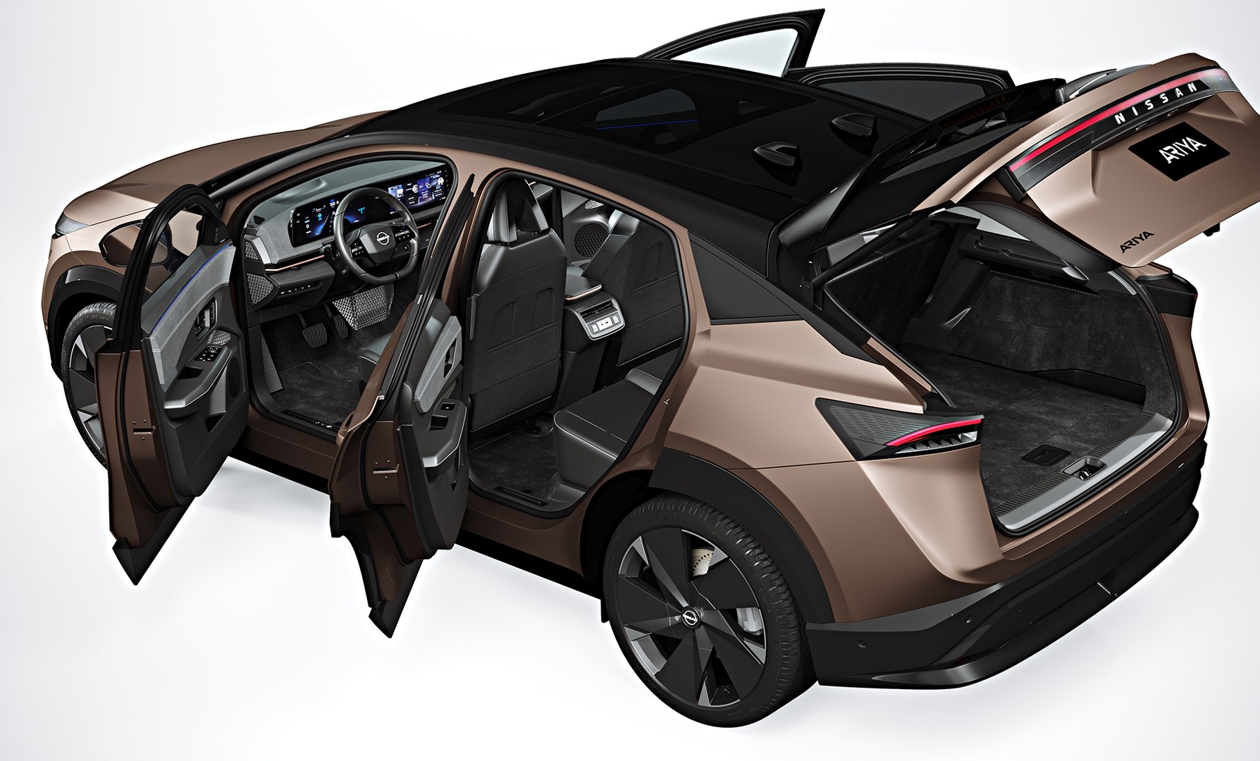 3D 2021 Nissan Ariya Model - TurboSquid 1698615