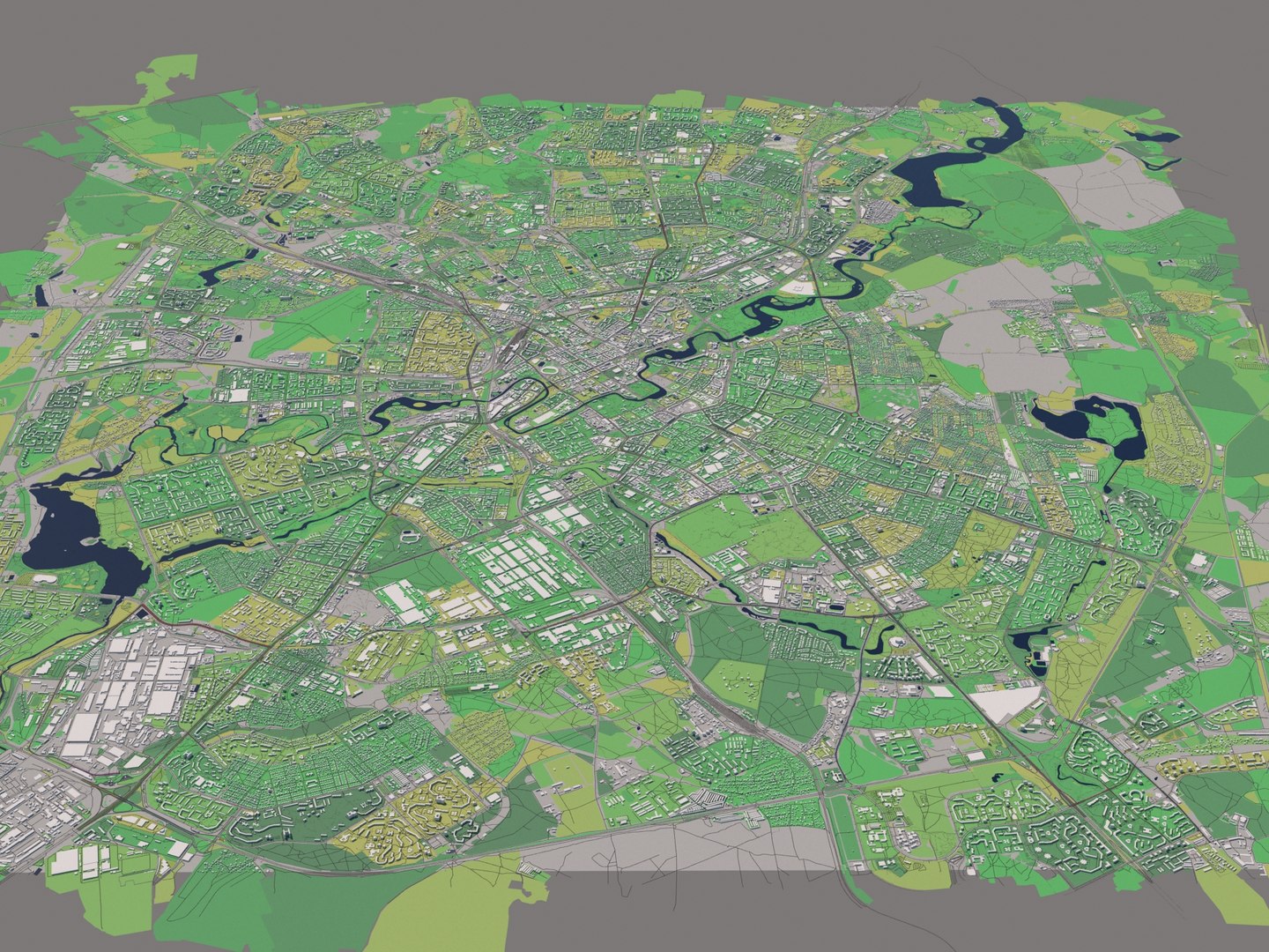 City Minsk 3D Model - TurboSquid 1433378