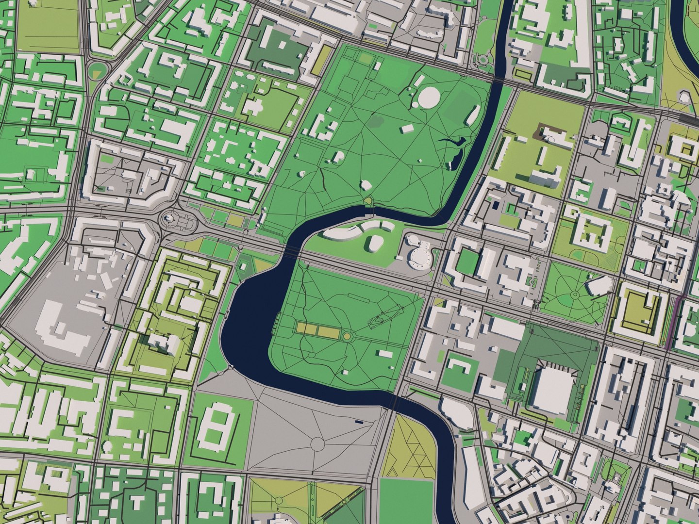 City Minsk 3D Model - TurboSquid 1433378
