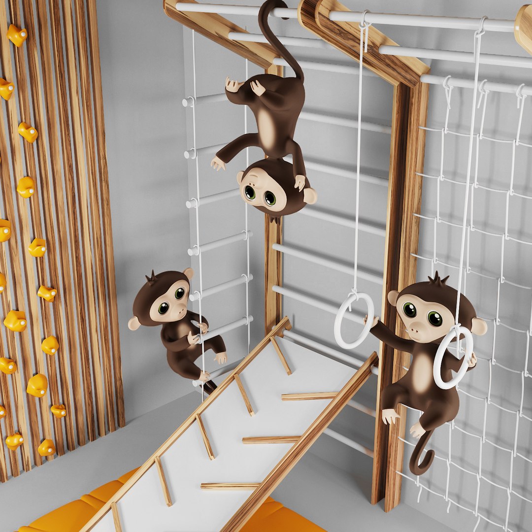 Childrens Complex Set 3D Model - TurboSquid 1852090
