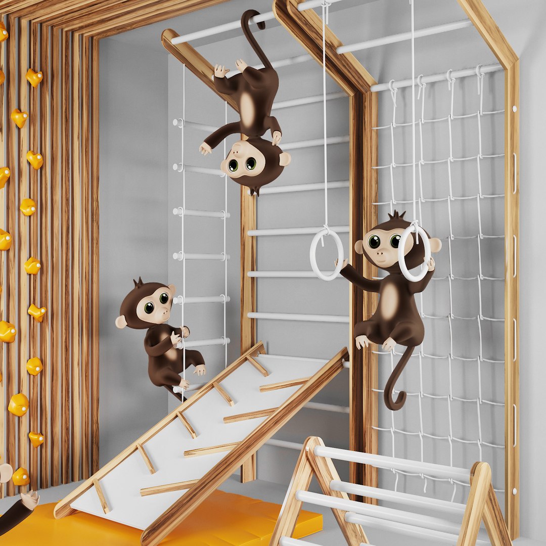 Childrens Complex Set 3D Model - TurboSquid 1852090