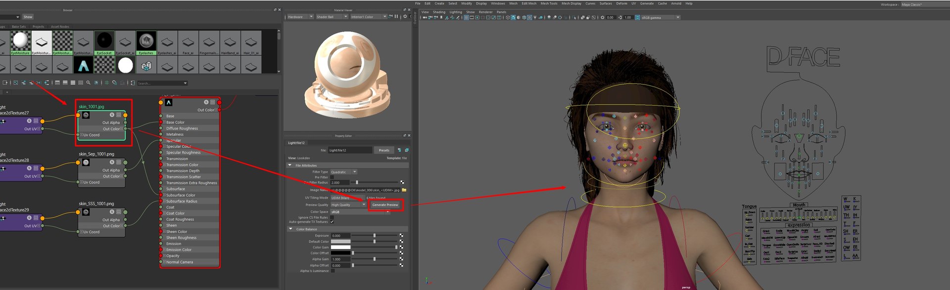3D Model Female Rigged - TurboSquid 1708007