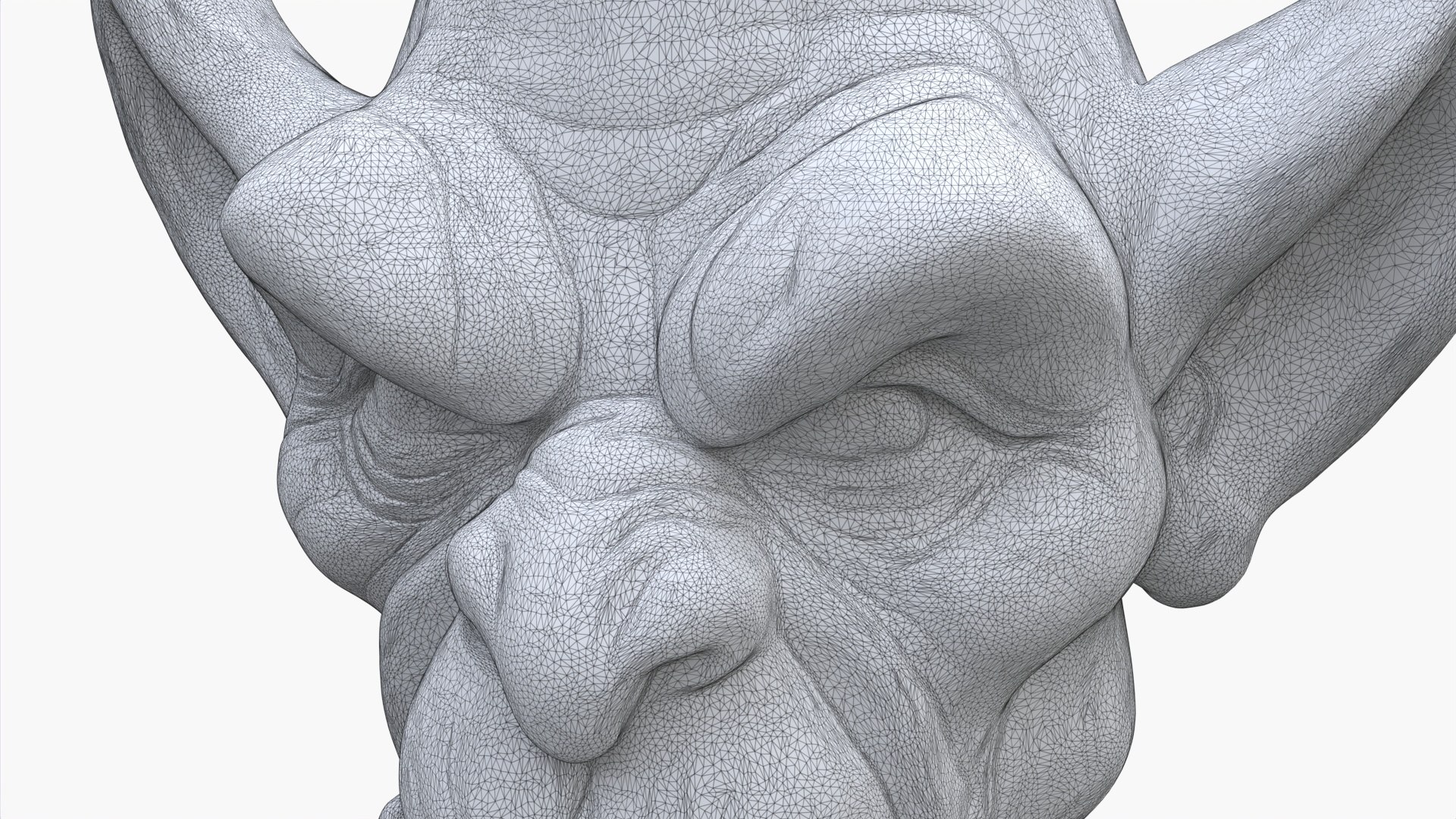 Goblin Face 1 3D Model - TurboSquid 2216574