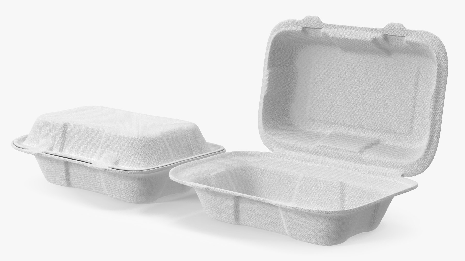 Rectangular Food Container Set 3D model - TurboSquid 1807012