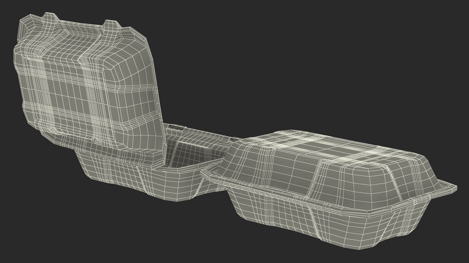Rectangular Food Container Set 3D model - TurboSquid 1807012