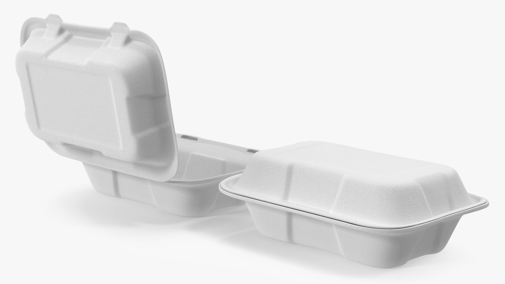 Rectangular Food Container Set 3D model - TurboSquid 1807012