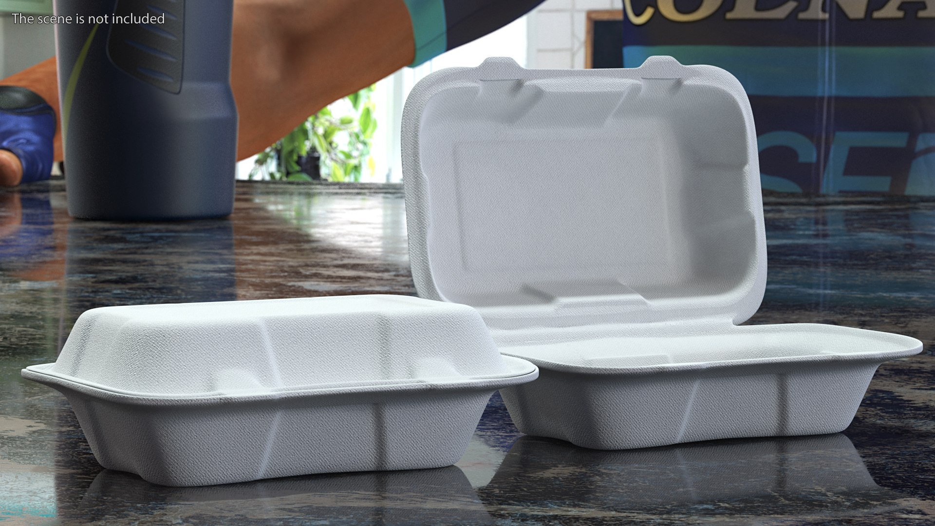 Rectangular Food Container Set 3D model - TurboSquid 1807012
