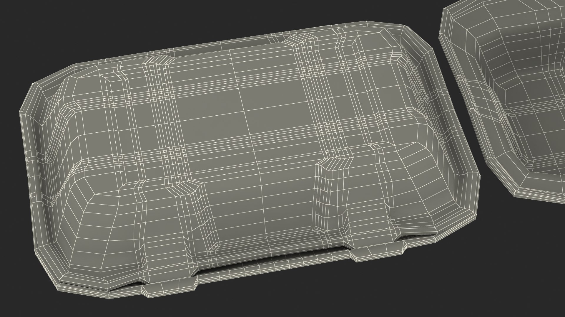 Rectangular Food Container Set 3D model - TurboSquid 1807012