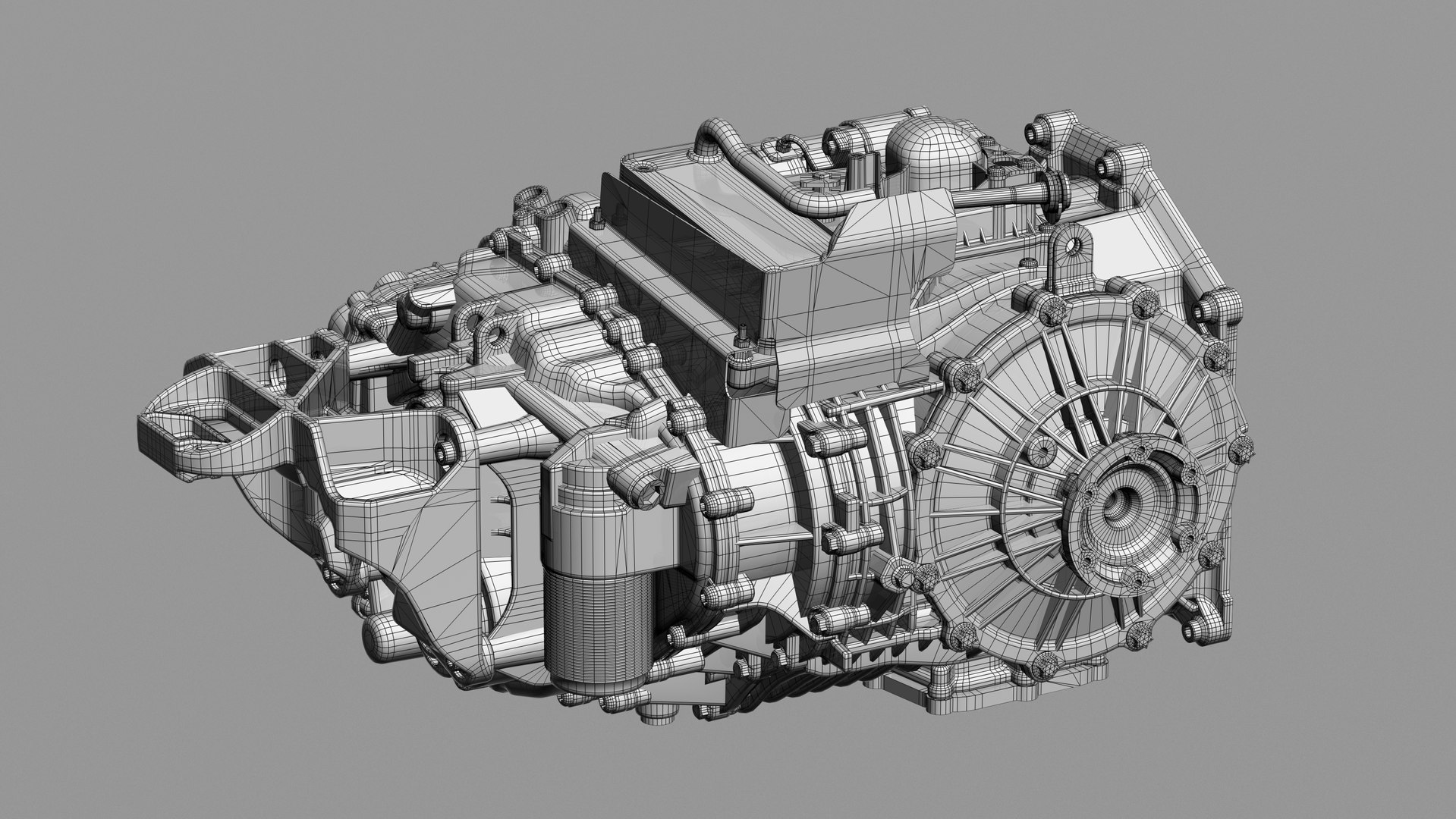 AUDI R8 S Tronic 7 Gearbox 3D Model - TurboSquid 2087076