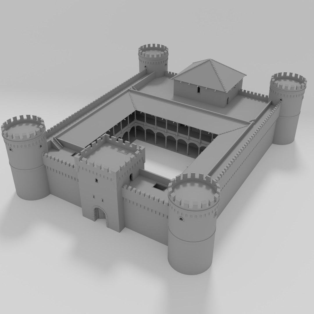 Castle Medieval 3D Model - TurboSquid 1667759