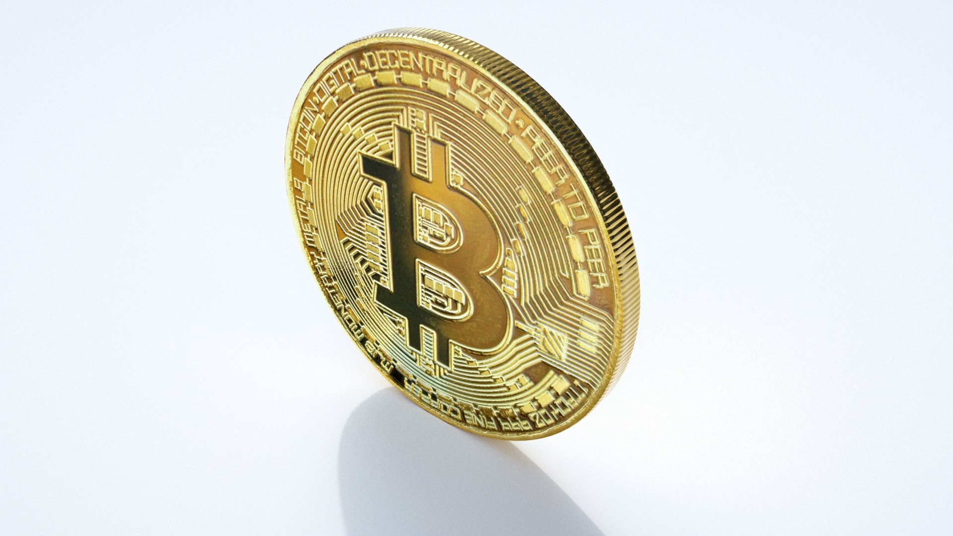 Bitcoin 3D Model - TurboSquid 1718729