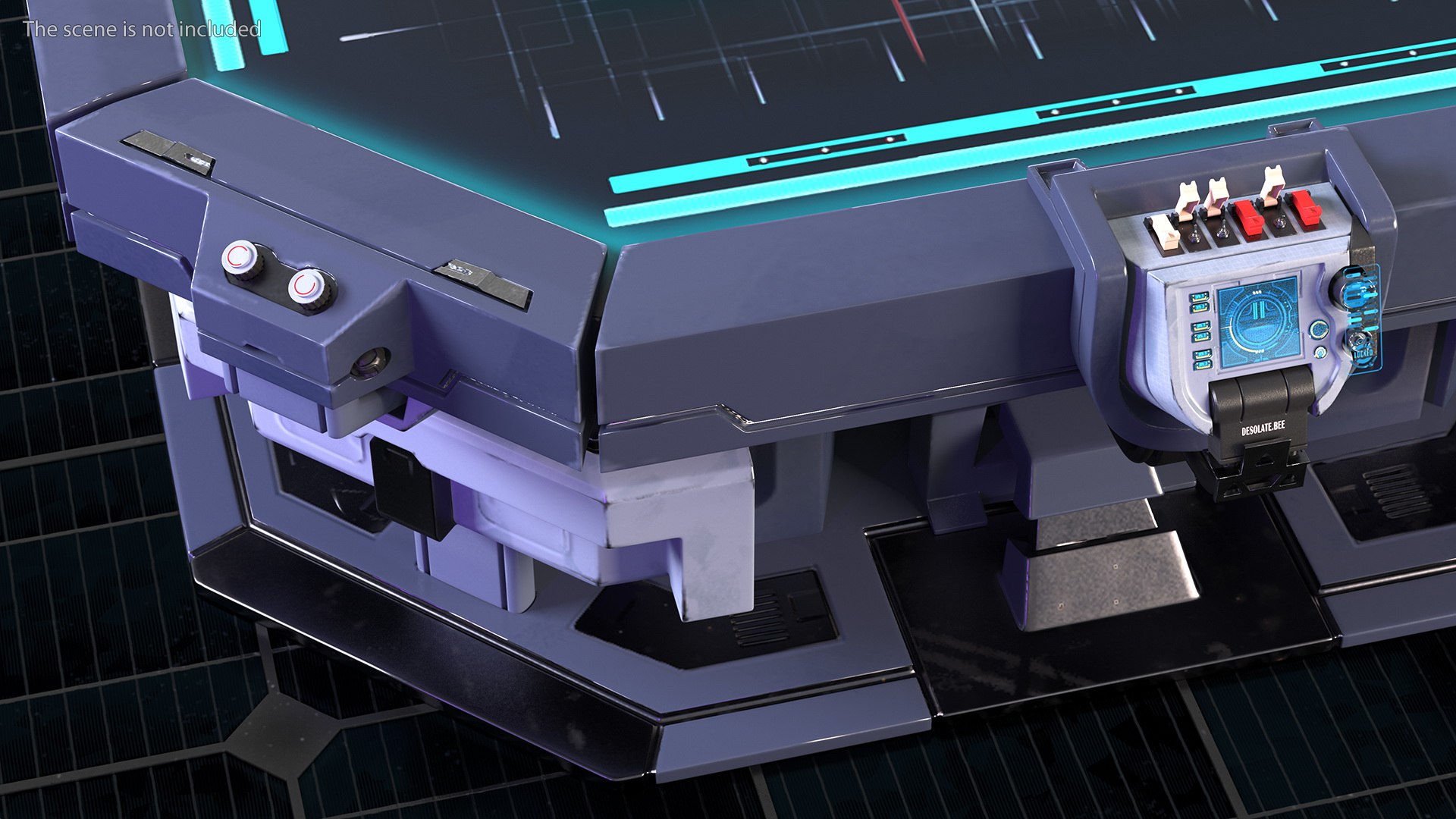 Hologram Table 3D Model - TurboSquid 1672671
