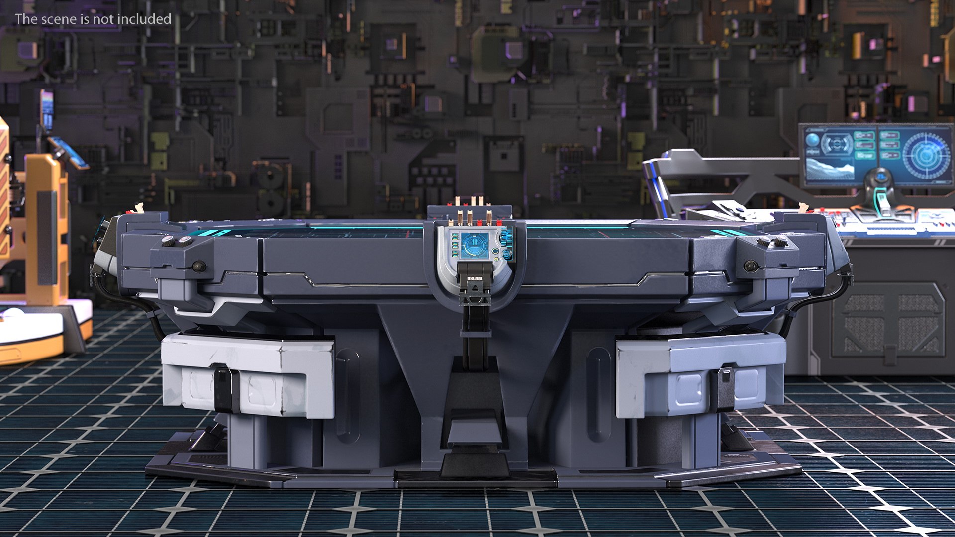 Hologram Table 3D Model - TurboSquid 1672671