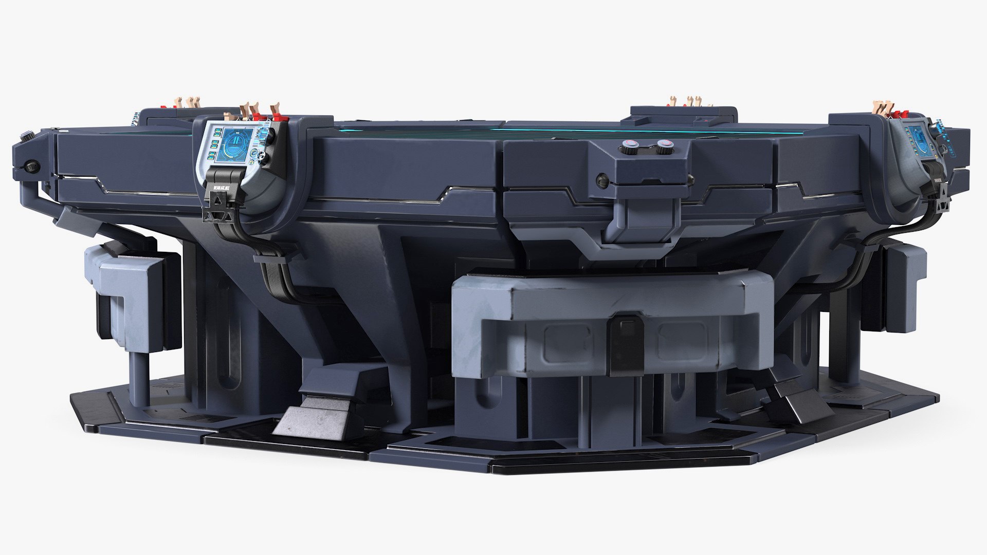 Hologram table 3D model - TurboSquid 1672671