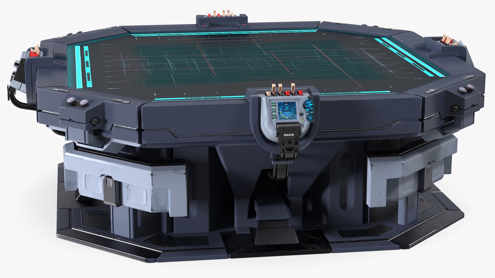 Hologram Table 3D Model - TurboSquid 1672671