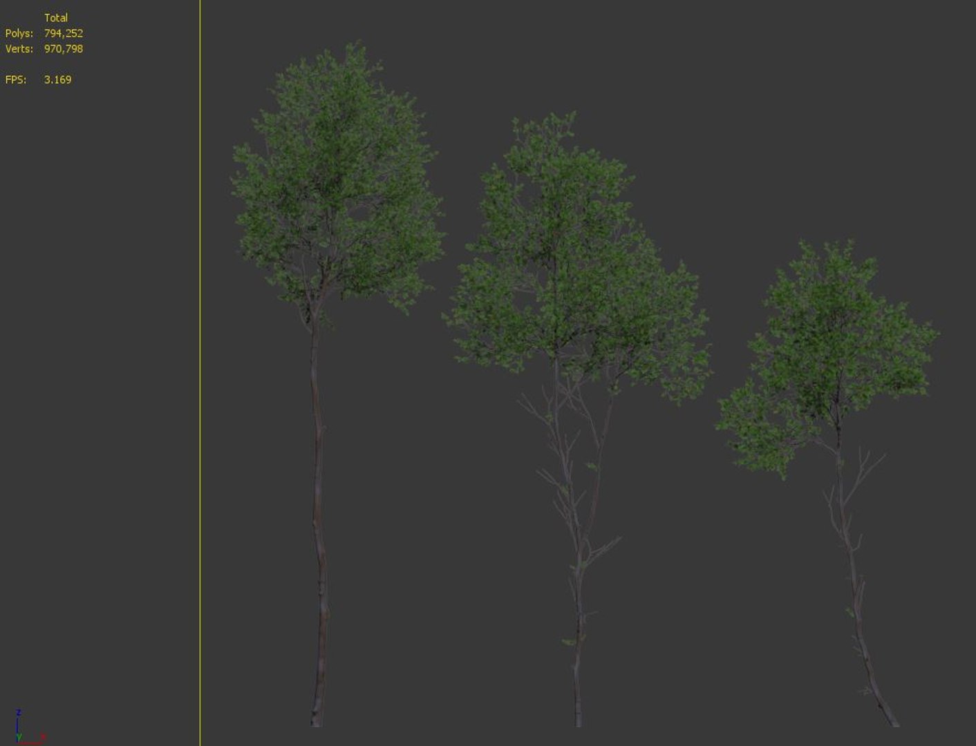 3D Forest Trees Set 01 Model - TurboSquid 1958150