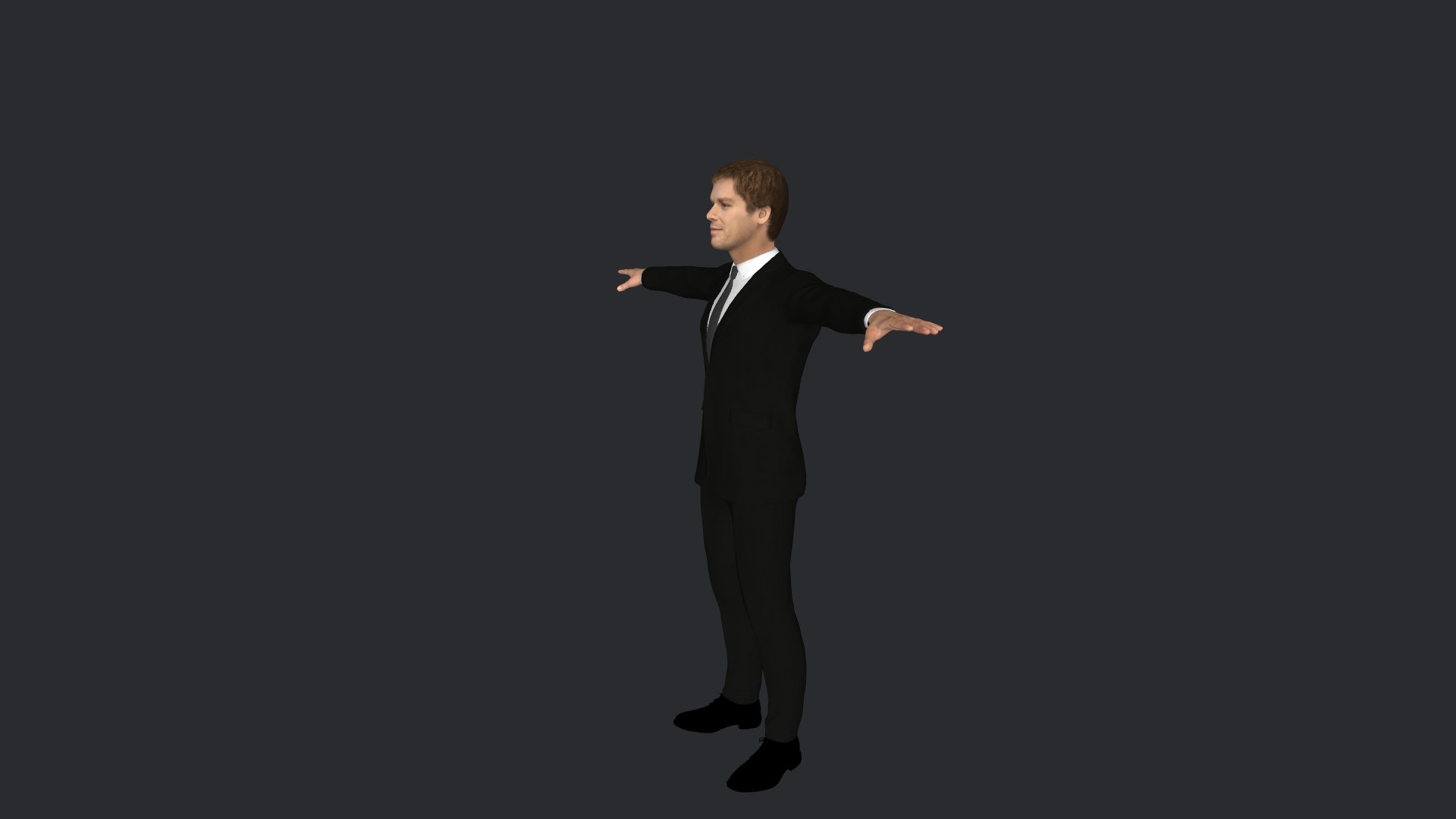 3D Model Dexter Morgan Hyper Realistic Full Body Fully Rigged 3D ...