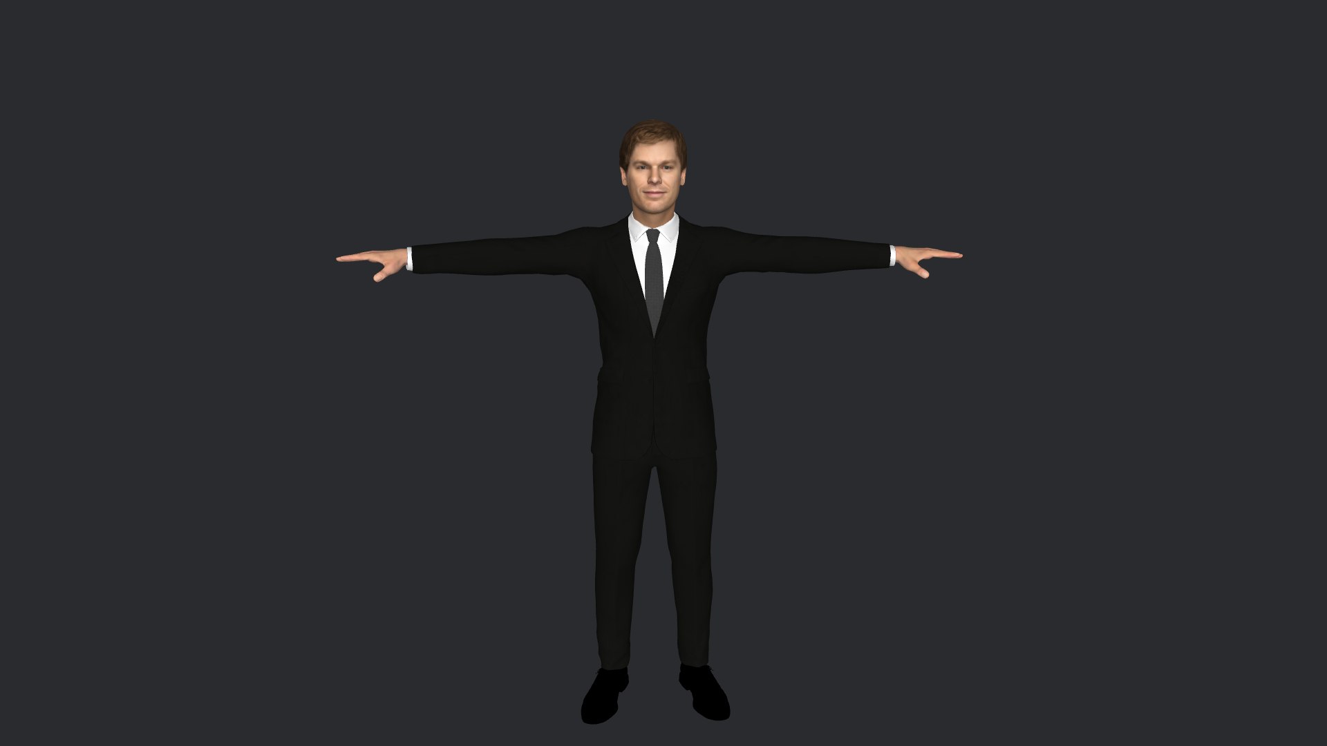 3D Model Dexter Morgan Hyper Realistic Full Body Fully Rigged 3D ...