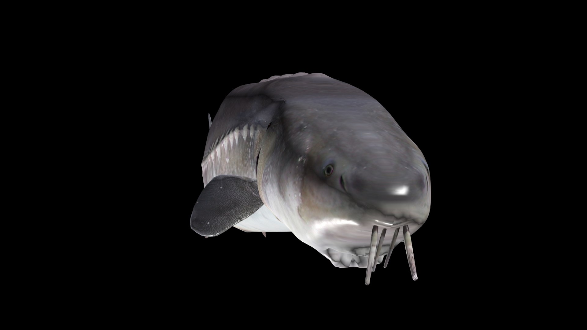 3ds max white sturgeon
