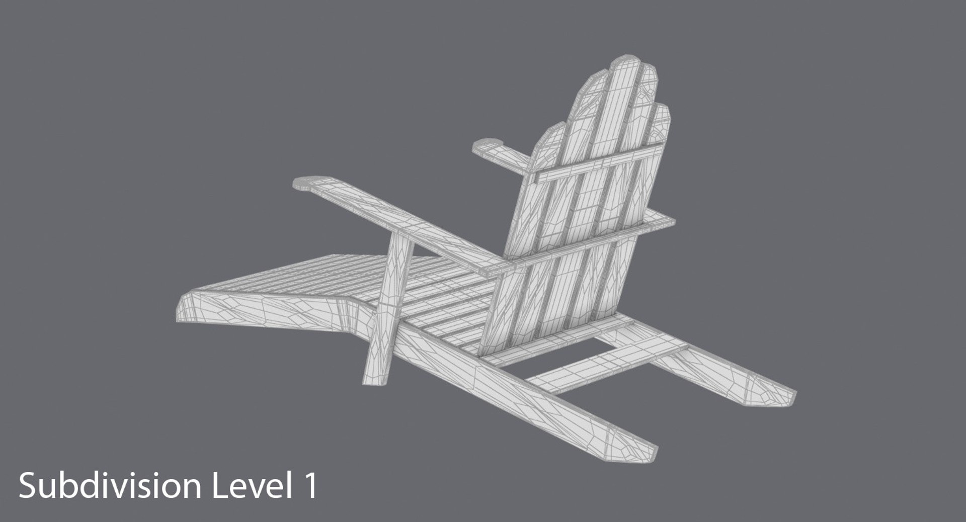 Sun Bathing Chair 3d Max