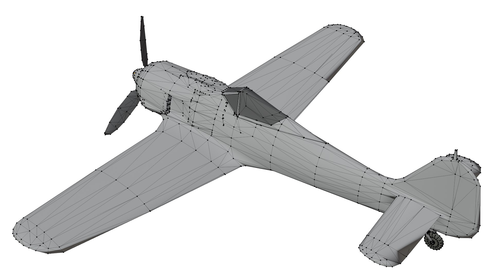 3D Focke Wulf Fw190 A8 - TurboSquid 2243683