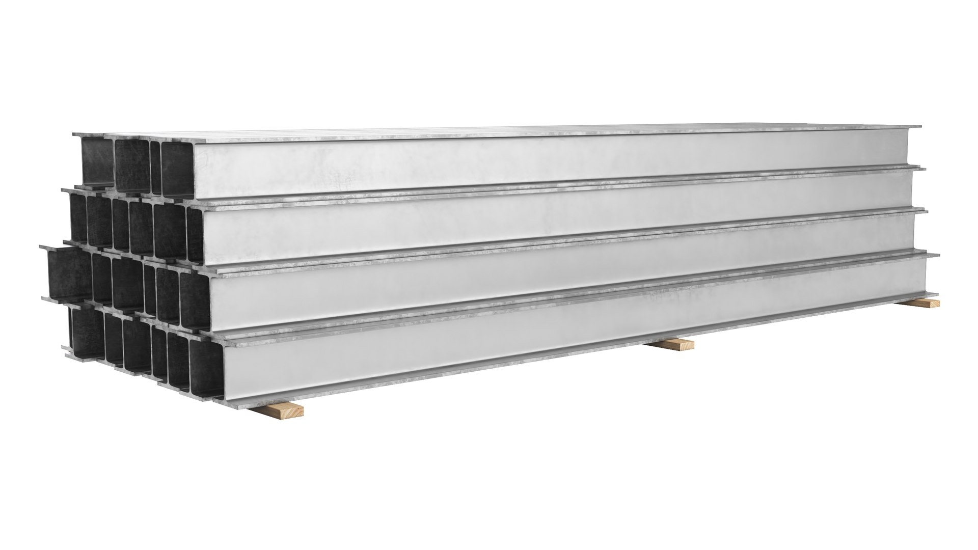 Iron Beams 3D Model - TurboSquid 2082313