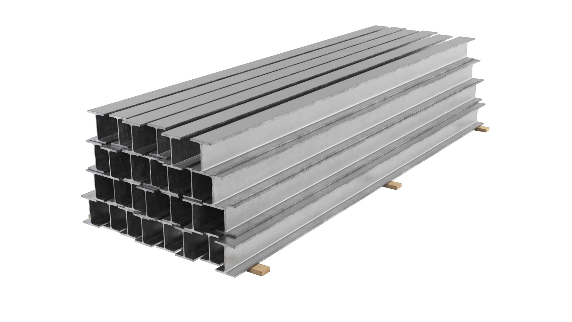 Iron Beams 3D Model - TurboSquid 2082313