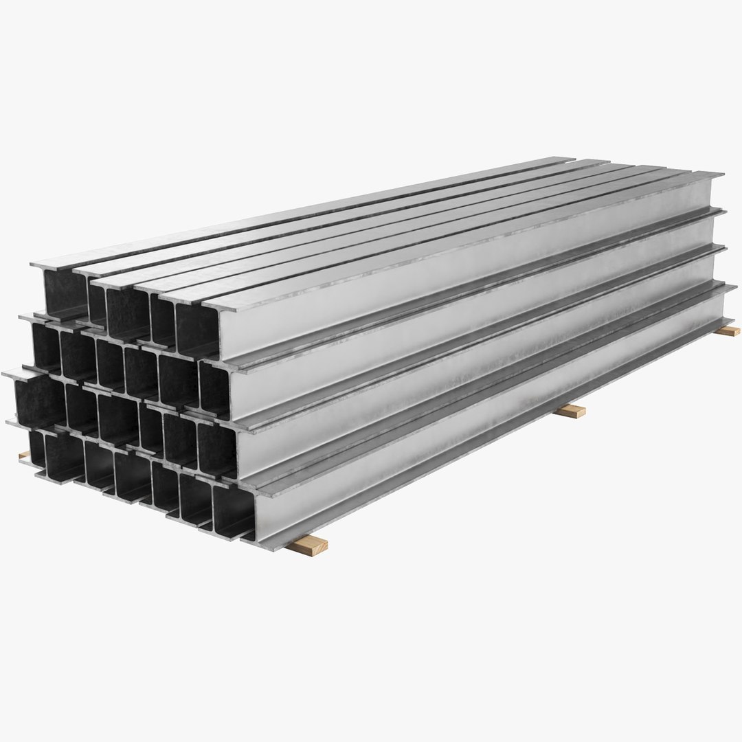 Iron Beams 3D model - TurboSquid 2082313