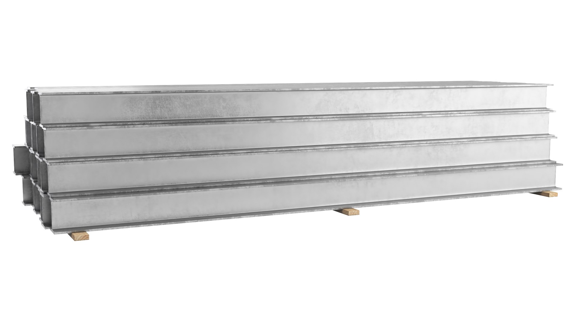 Iron Beams 3D Model - TurboSquid 2082313