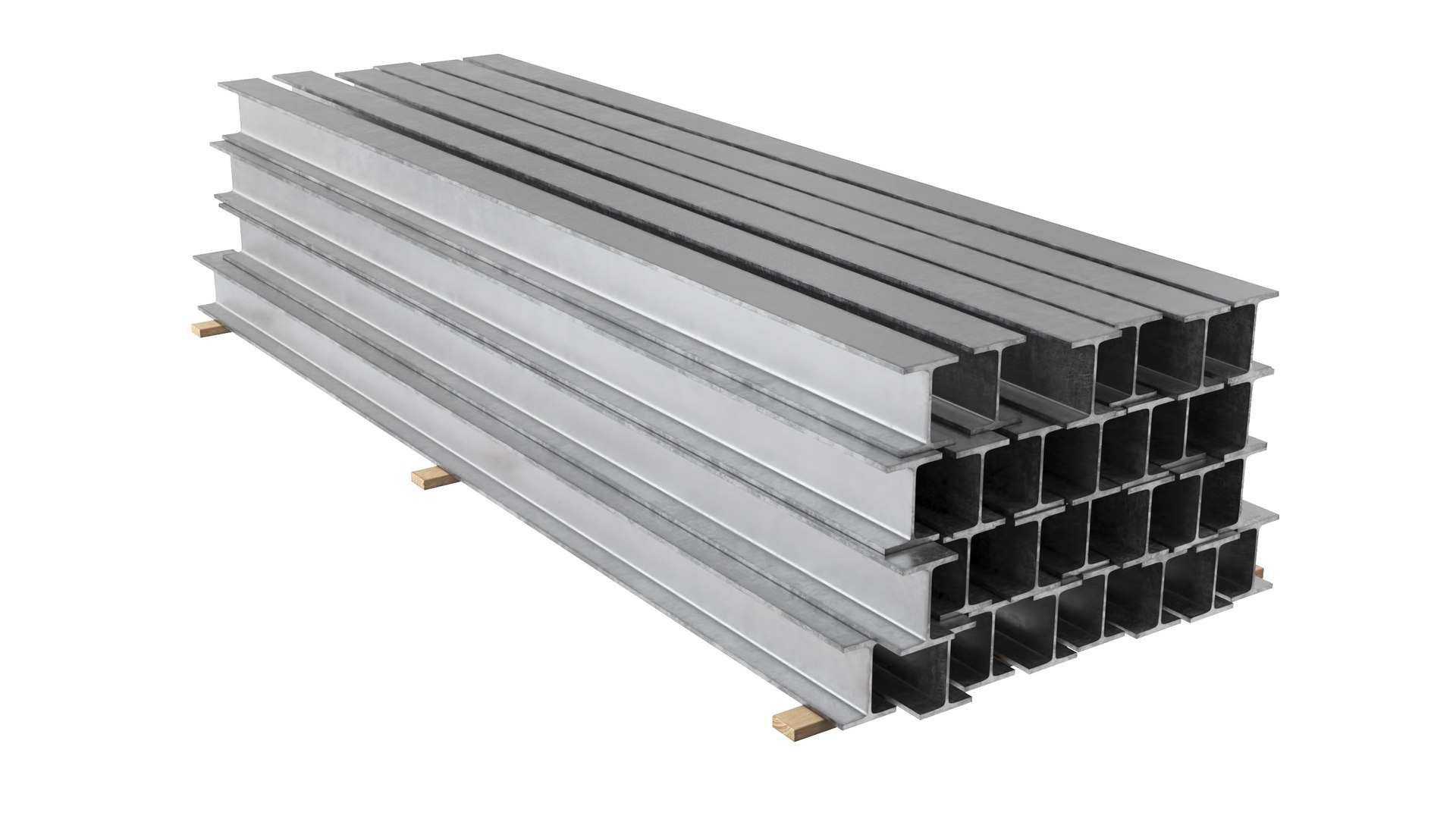 Iron Beams 3D Model - TurboSquid 2082313