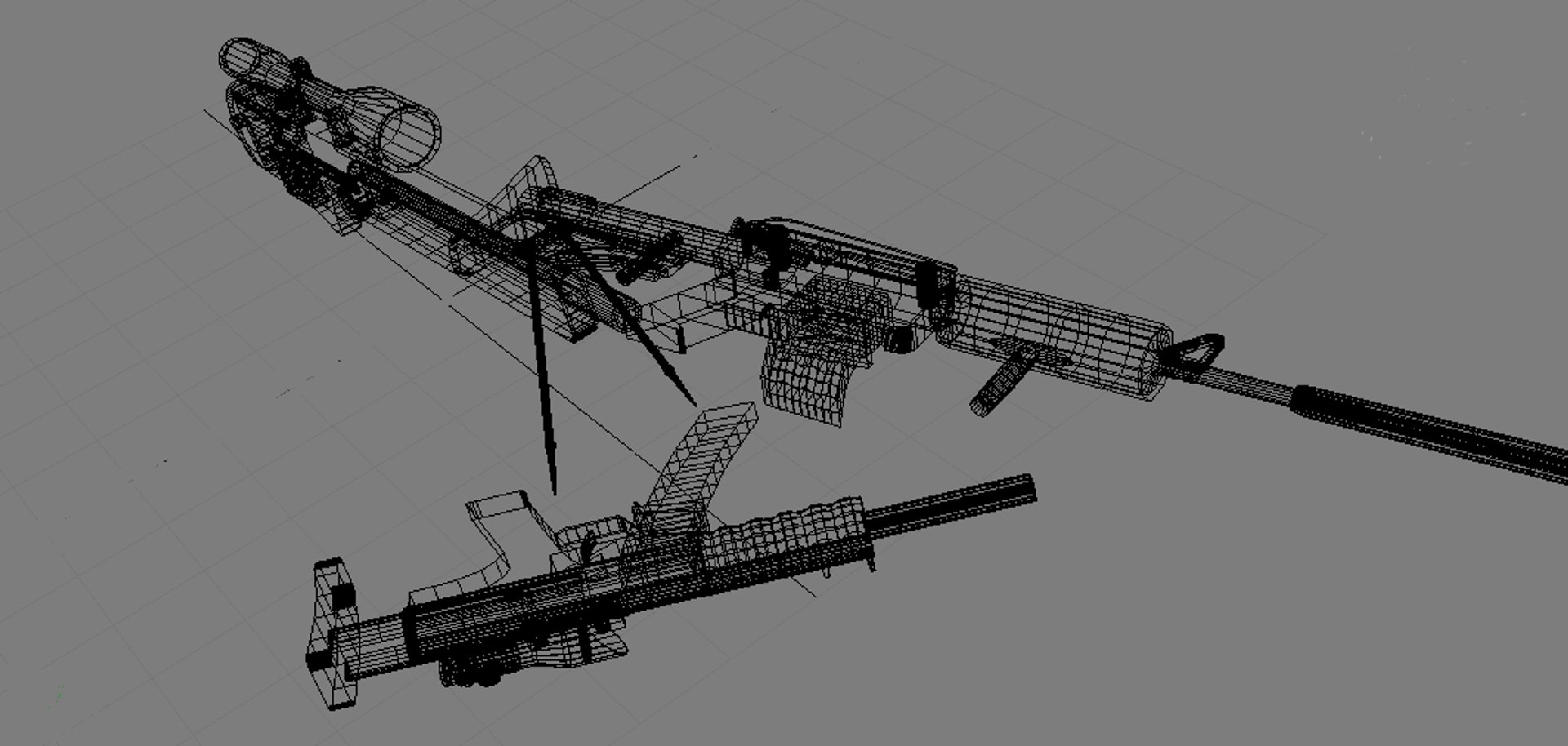 modern wa2000 m4 max
