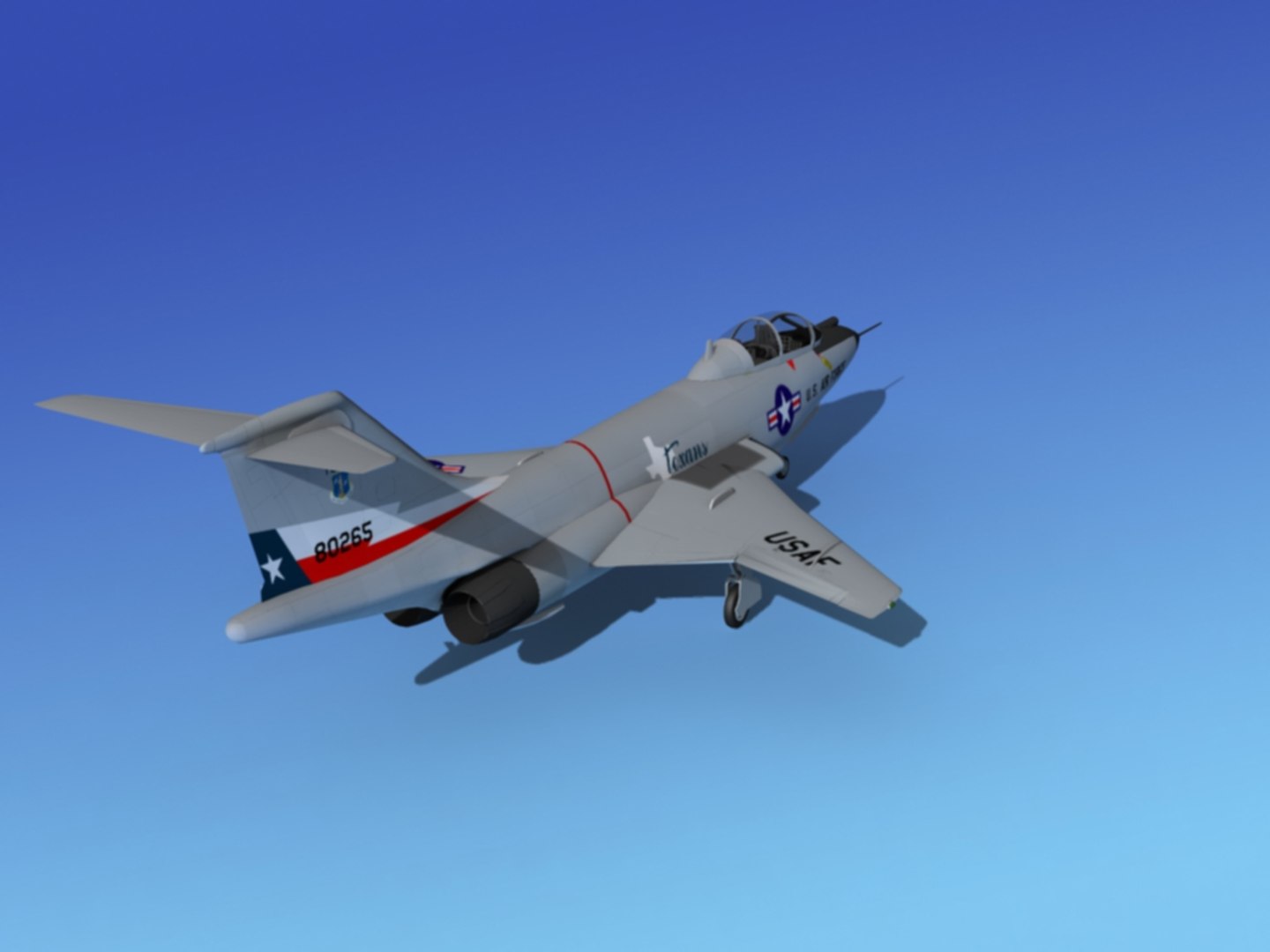 F-101 Voodoo Jet Fighters 3d 3ds