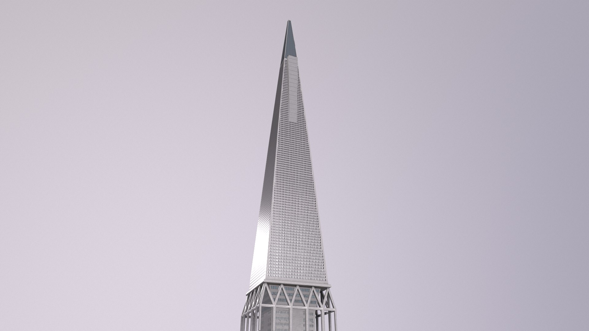 3D Transamerica Pyramid Model - TurboSquid 1778008