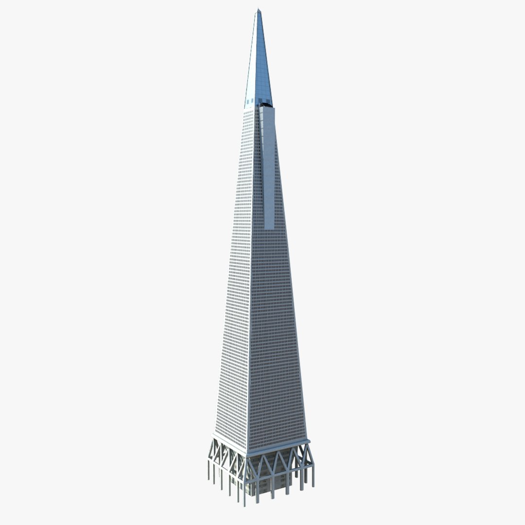 3D Transamerica Pyramid Model - TurboSquid 1778008
