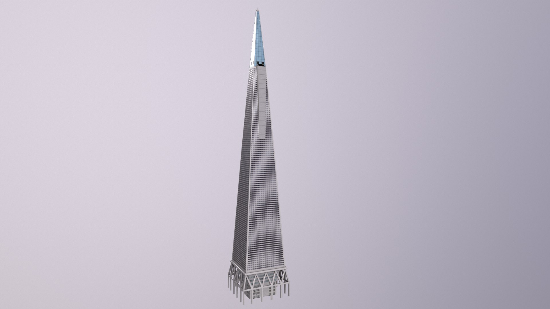 3D Transamerica Pyramid Model - TurboSquid 1778008