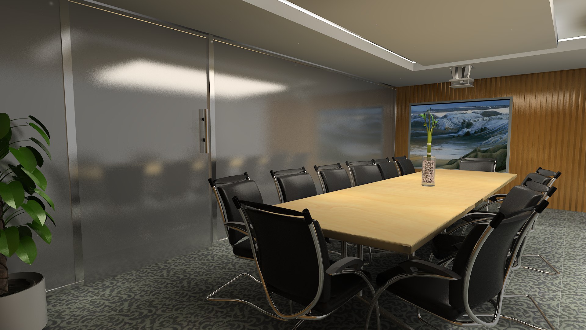 3D Model Meeting Room - TurboSquid 1926339