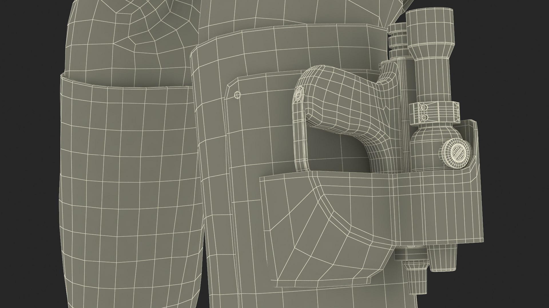 Battle-Worn Trooper Star Wars Standing In Ready Stance 3D - TurboSquid ...
