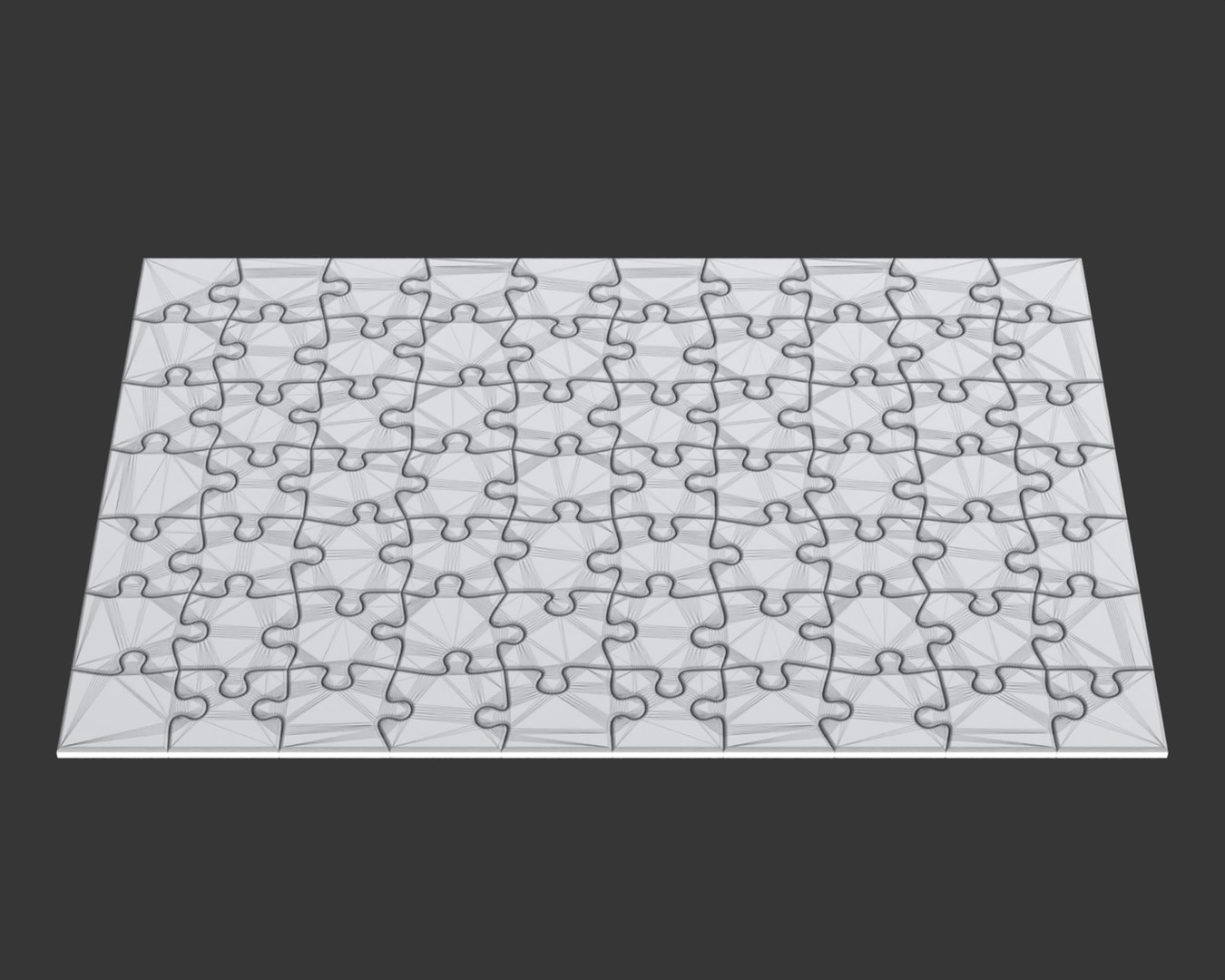 Animated Jigsaw Puzzle 3D - TurboSquid 2319067