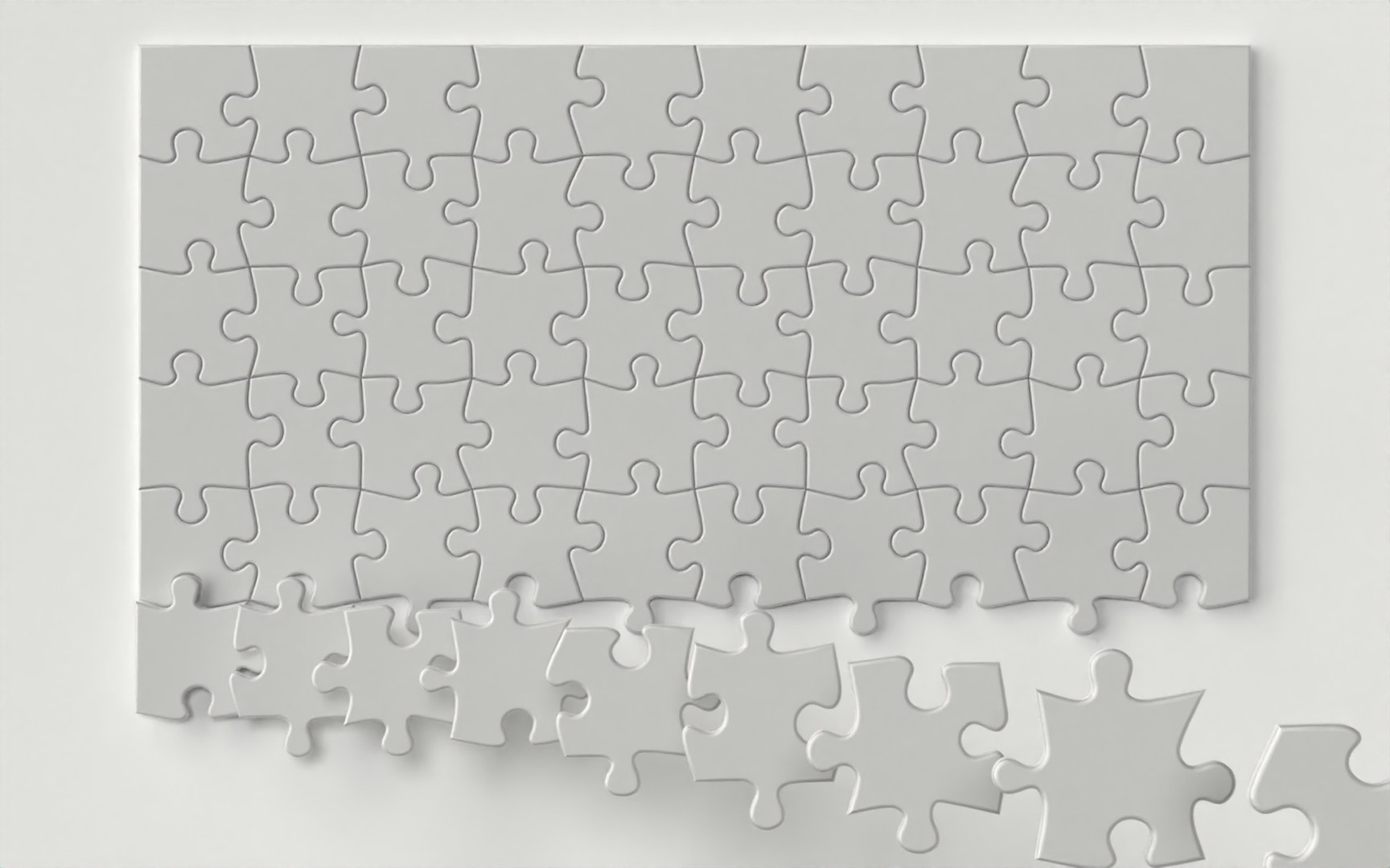 Animated Jigsaw Puzzle 3D - TurboSquid 2319067