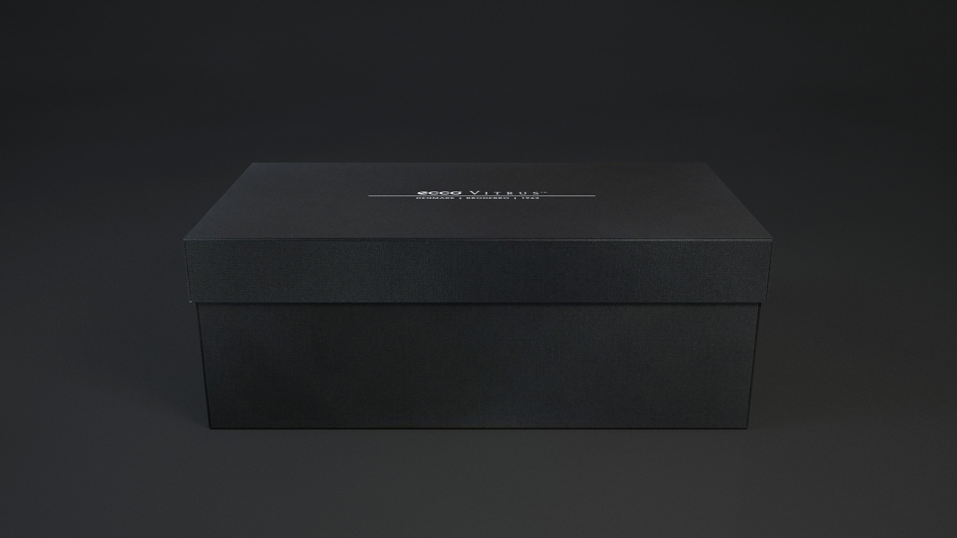 Shoe box ecco 3D - TurboSquid 1319570